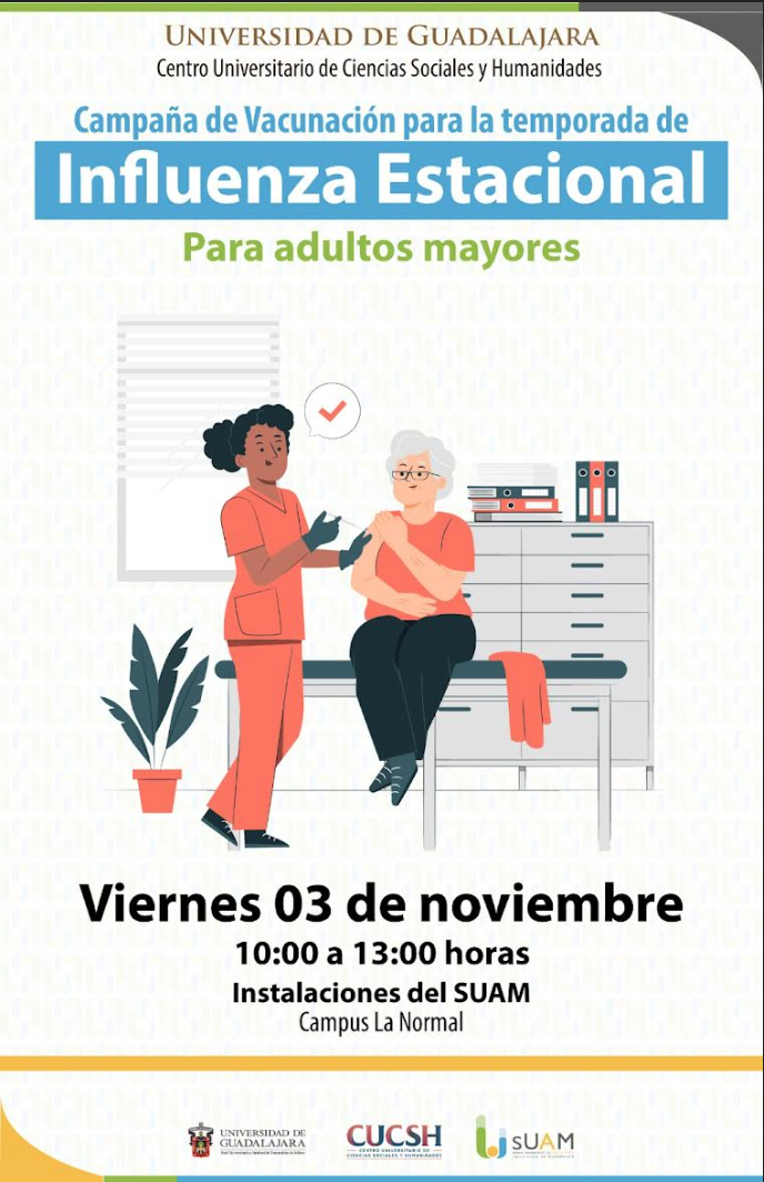 Campaña de Vacunación para Adultos Mayores Contra la Influenza Estacional. | CENTRO ...